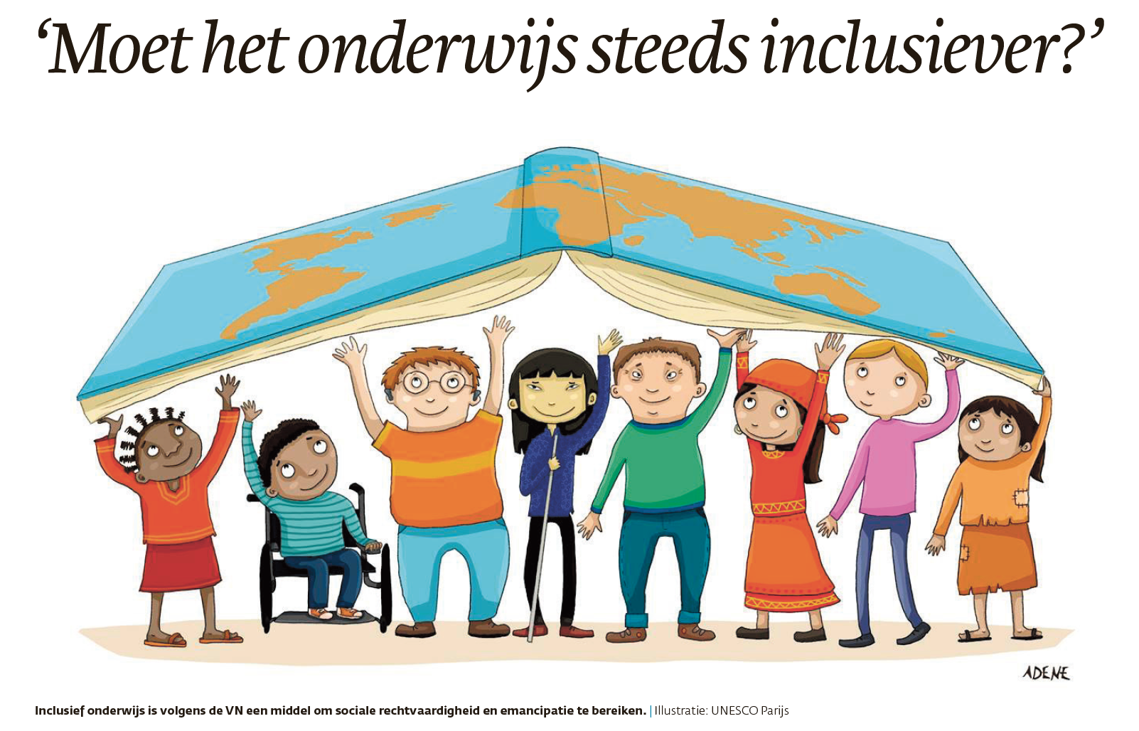 ‘Moet het onderwijs steeds inclusiever?' - Child Rights Focus